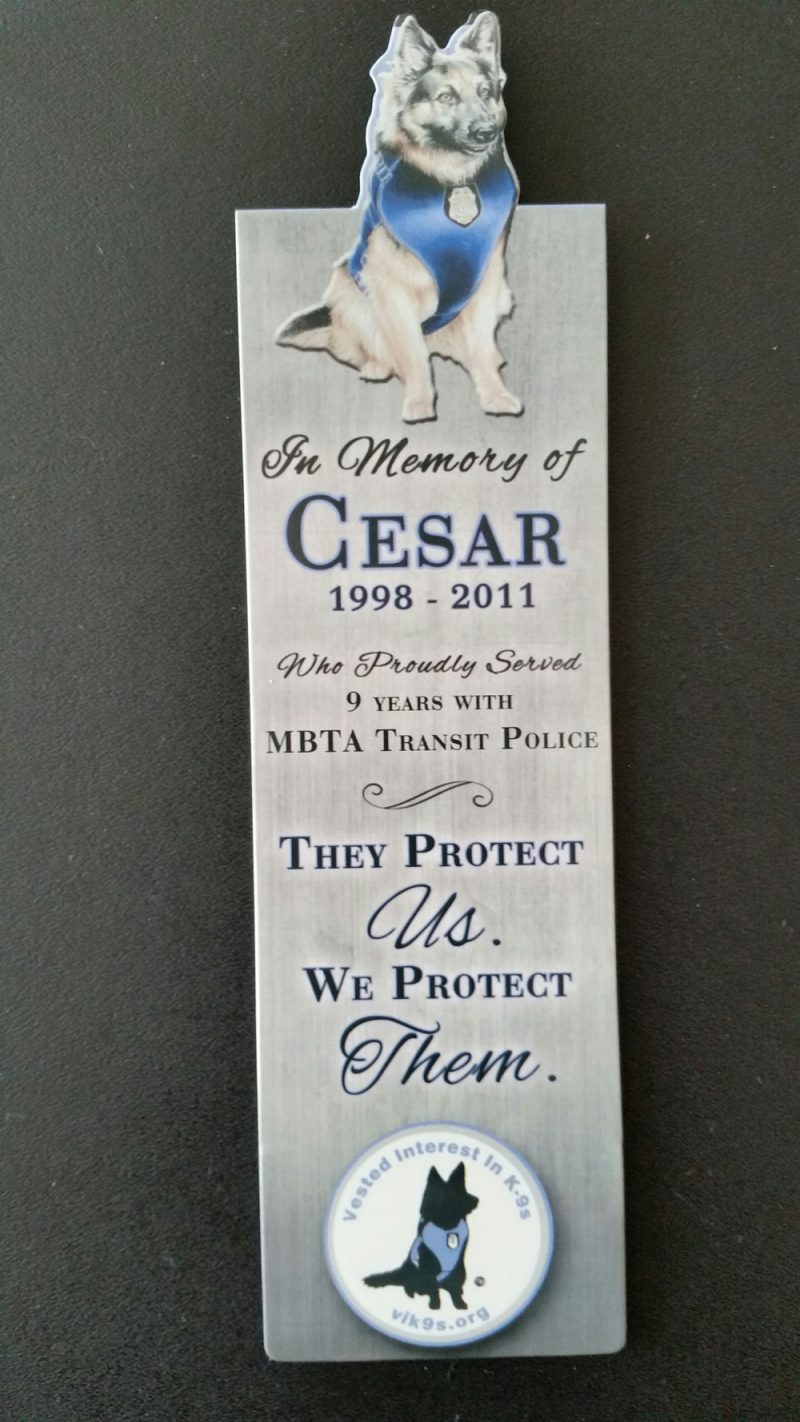 Cesar - K9 Hero Plush Toy » Vested Interest in K9s